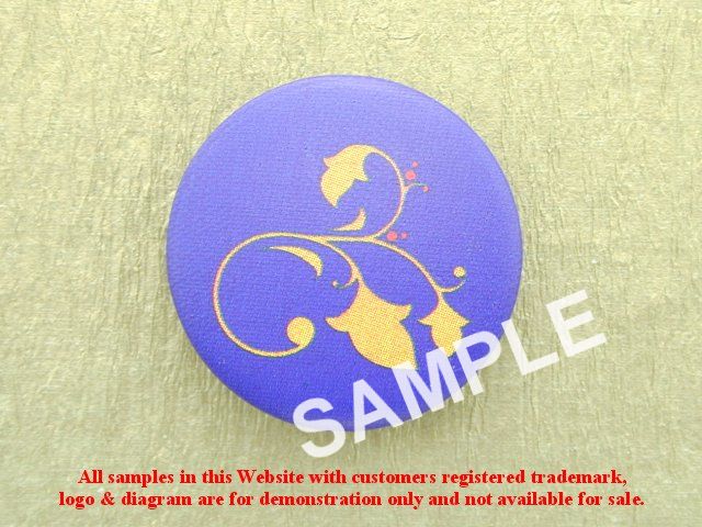 Brilliant Metal Button