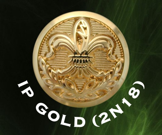 Brilliant Metal Button